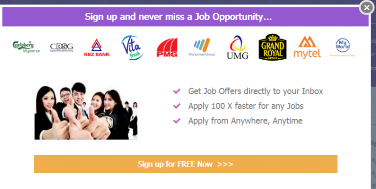 The best job searching website,”JobNet” | Myanmar Tech Press