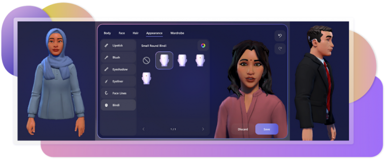 Microsoft will soon allow users to use customizable 3D avatars in ...