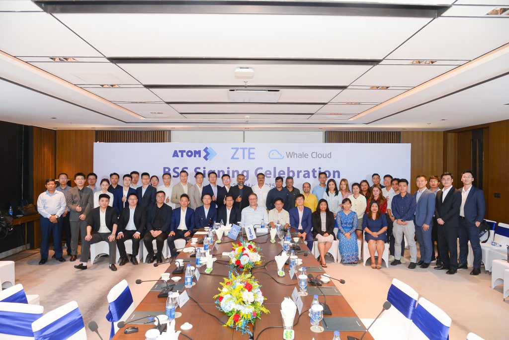 Atom and ZTE forge strategic partnerships to Accelerate Myanmar’s Digital Telecom Future ...